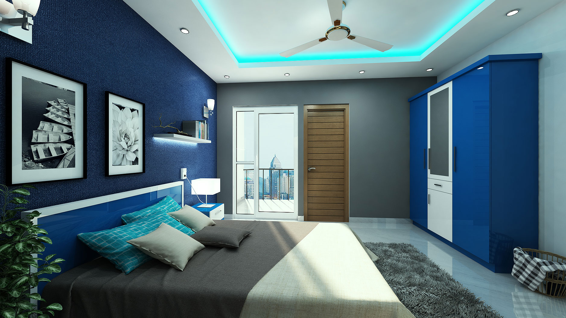Bedroom Interiors - Interio
